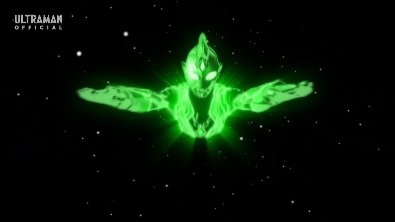 Ultraman Trigger flies through the Sphere Barrier | Ultraman Decker ...