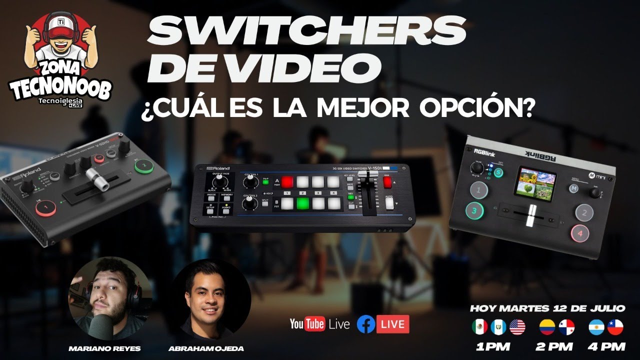 Switchers de Video ¿Cuál es la mejor opción? - Zona Tecnonoob - YouTube