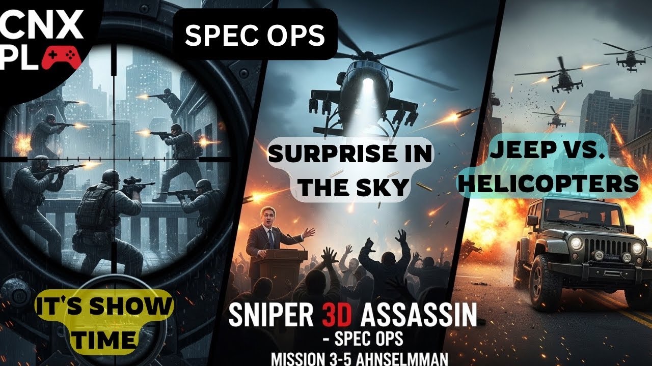 Sniper 3D Assassin – Spec Ops | Mission 3-5 AHNSELMMANHeadshots - YouTube