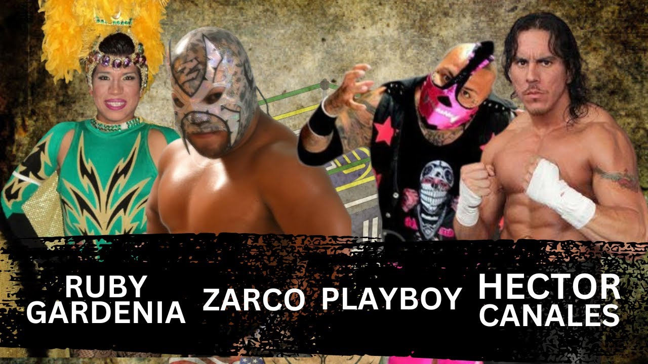 Playboy y Hector Canales vs Ruby Gardenia y Zarco - Lucha Libre UIPW - YouTube