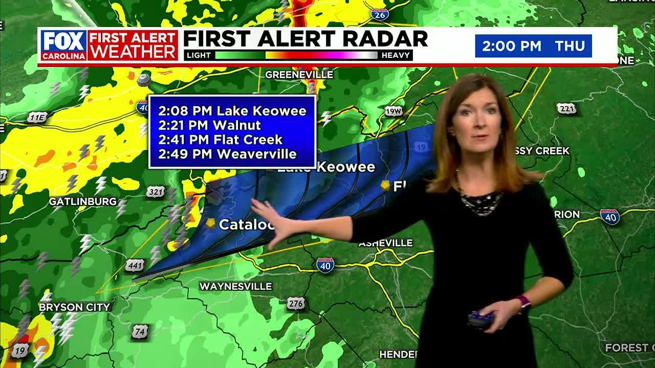 Kendra Kent weather update at 2PM on Jan. 12 - YouTube