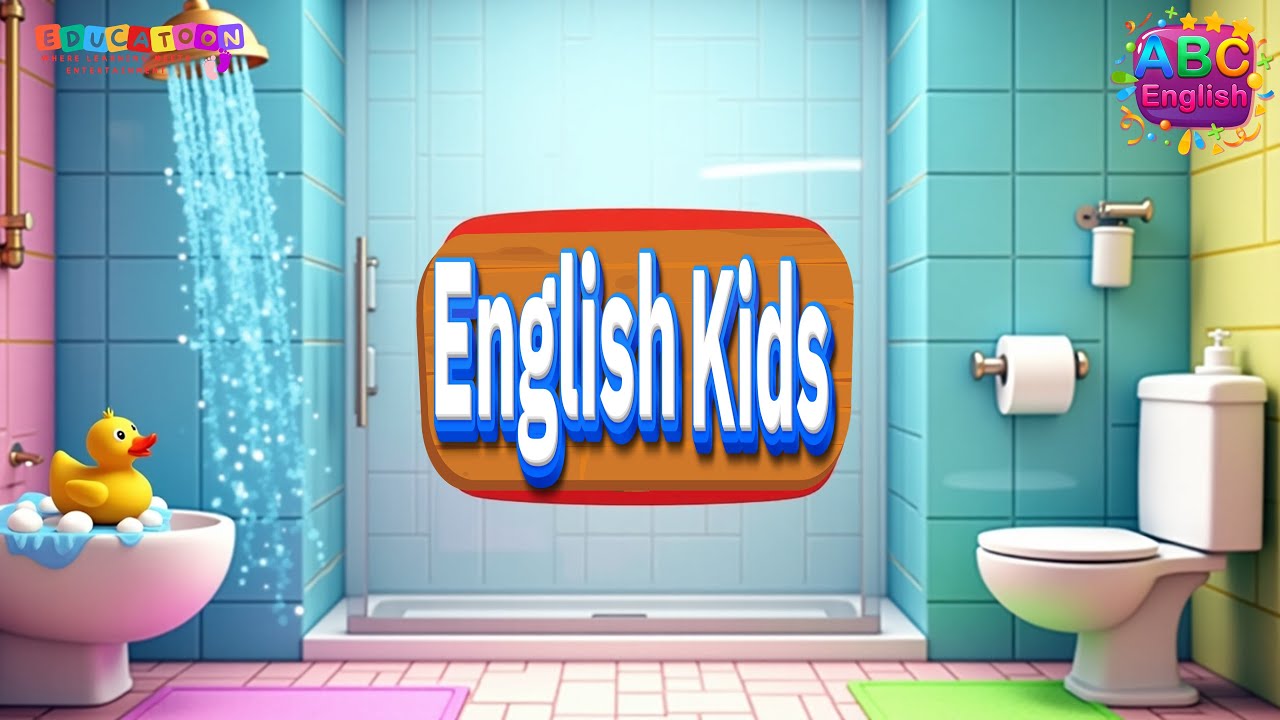 Learn Bathroom Hygiene for Kids | Easy English For Kids - YouTube