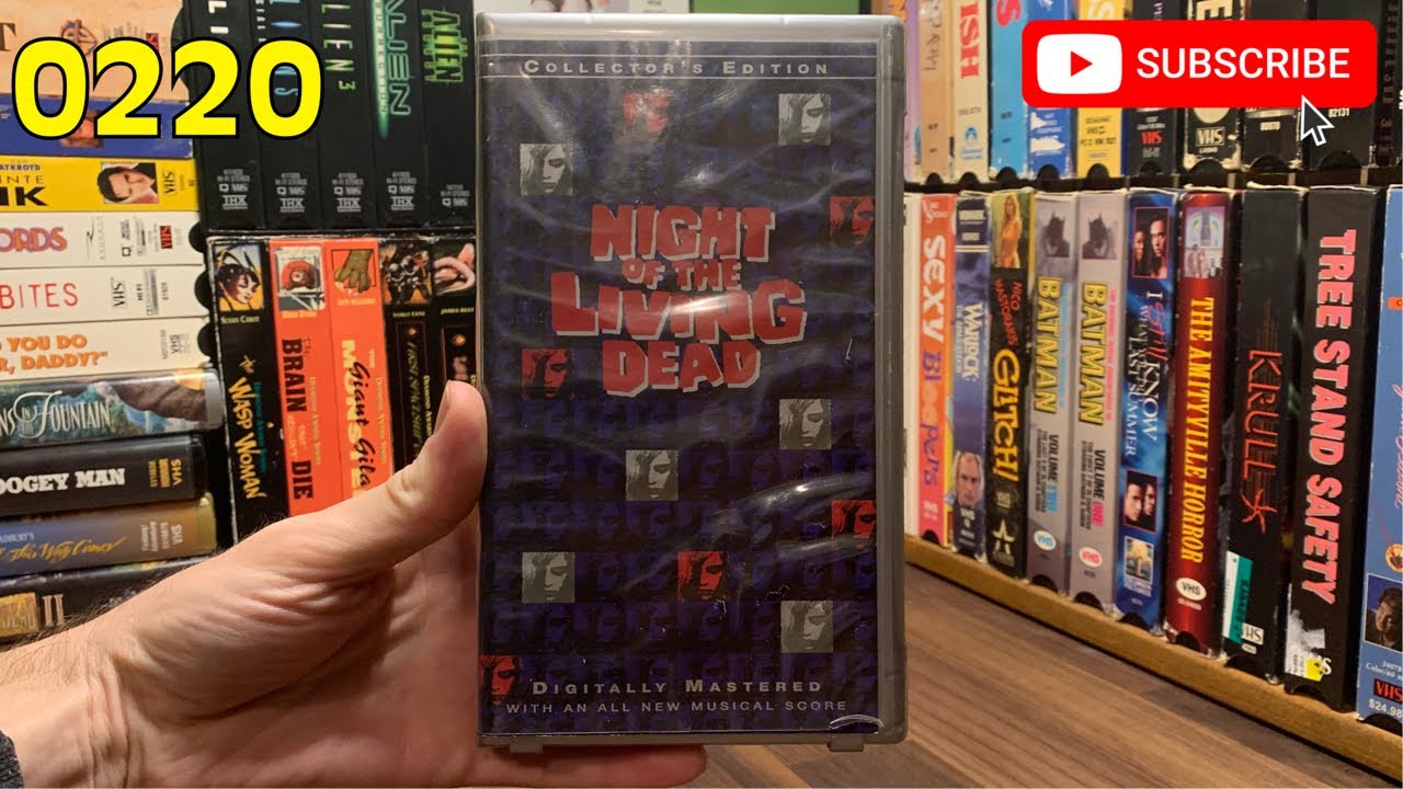 [0220] NIGHT OF THE LIVING DEAD (1968) VHS INSPECT [# ...