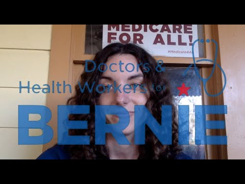 Dr. Mikaela Aradi Endorses Medicare for All and Bernie Sanders - YouTube
