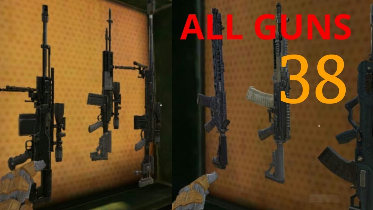 CALL OF DUTY // ALL GUNS - YouTube