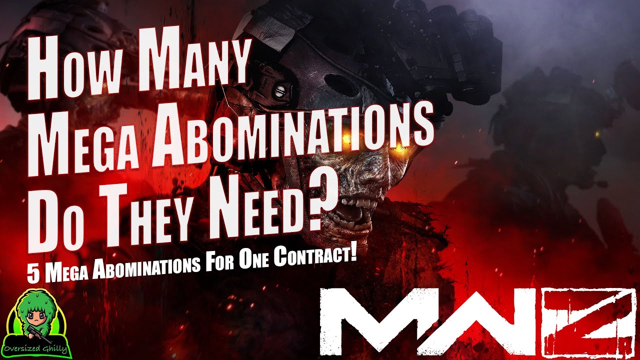 How many Mega Abominations?! MW3 Zombies - YouTube