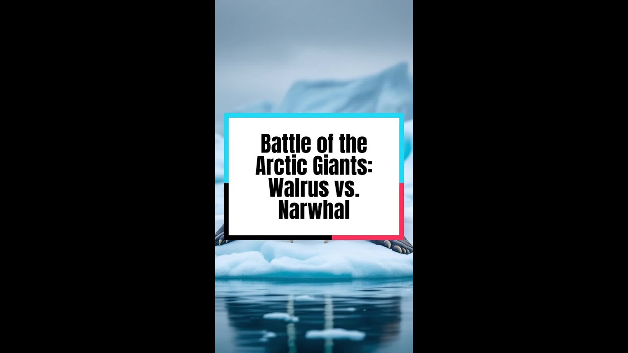 Battle of the Arctic Giants: Walrus vs. Narwhal - YouTube