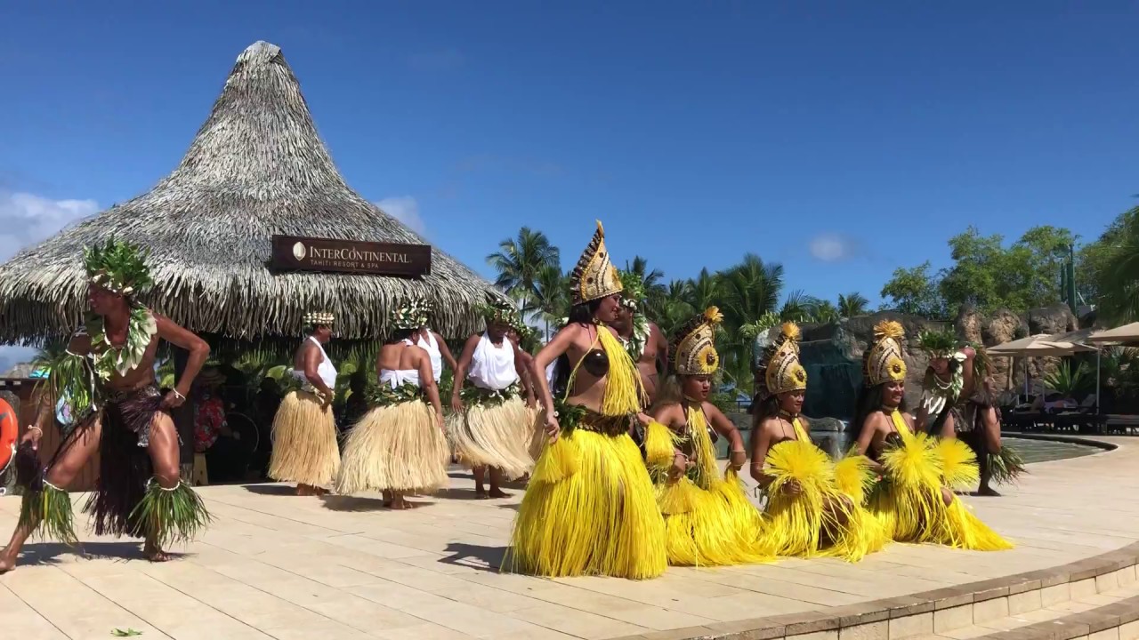 14/18: Beautiful Tahitian Dance At Intercontinental Tahiti Resort In ...