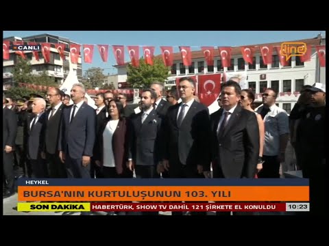 11 Eylül Bursa'nın Düşman İşgalinden Kurtuluşunun 103. Yılı