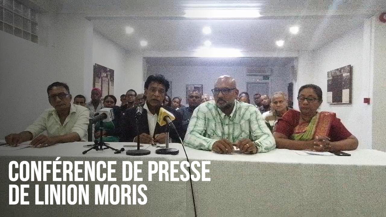 Maurice Info - Conférence de presse de Linion Moris (09-04-2025) - YouTube