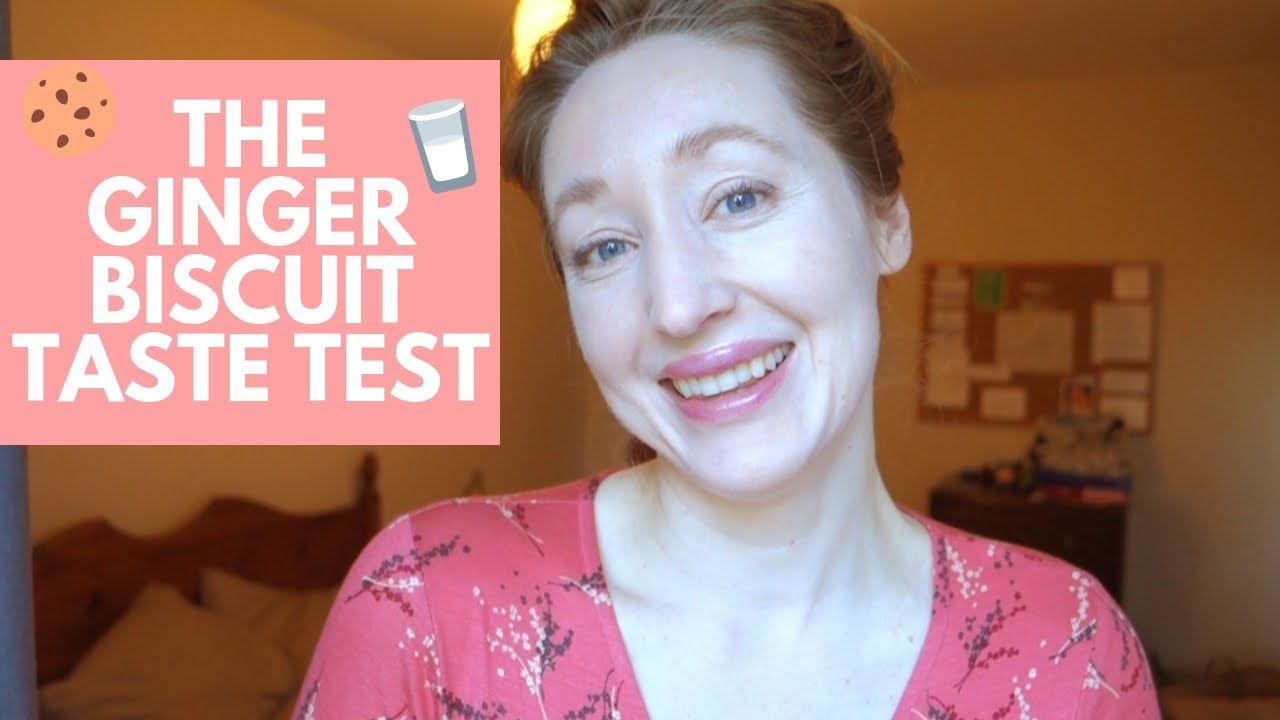 The Ginger Biscuit Taste Test | M&S snack try | - YouTube