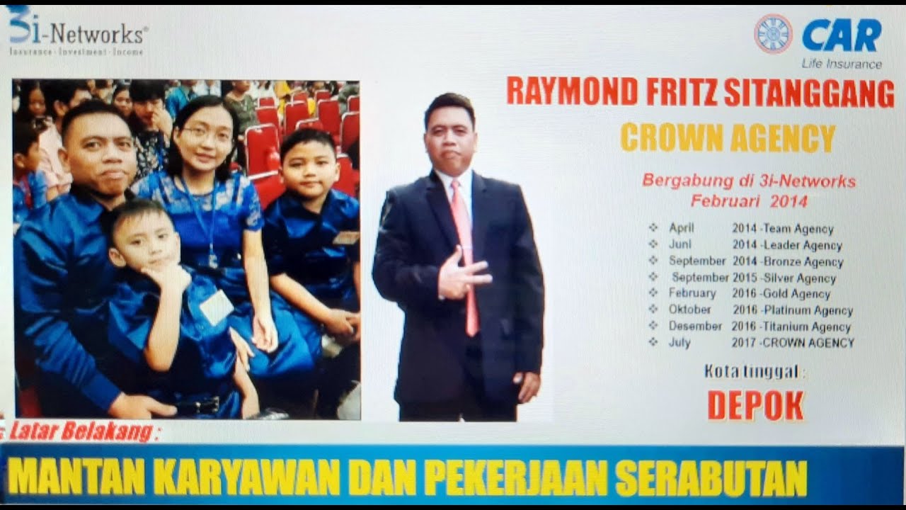 Tips Sukses 3i Networks Pak Raymond Crown 007 Income 300 Juta Perbulan ...