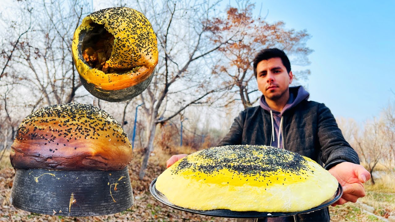 Stone food(withoute oven)is the most impressive food and people like it ...