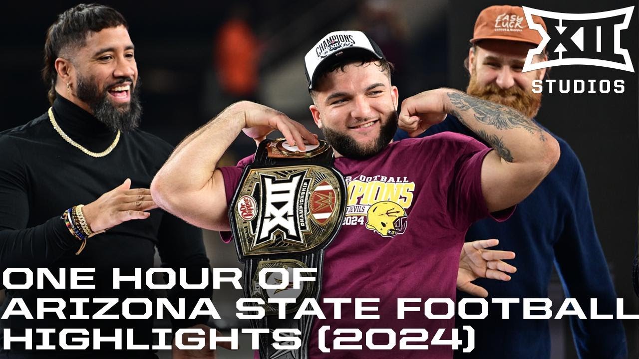 1 HOUR of Arizona State Football HIghlights from the 2024 College ...