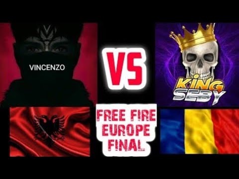 ROMANIA VS ALBANIA FREE FIRE EUROPE FINAL - KING SEBY 🇷🇴 VS VINCENZO ...