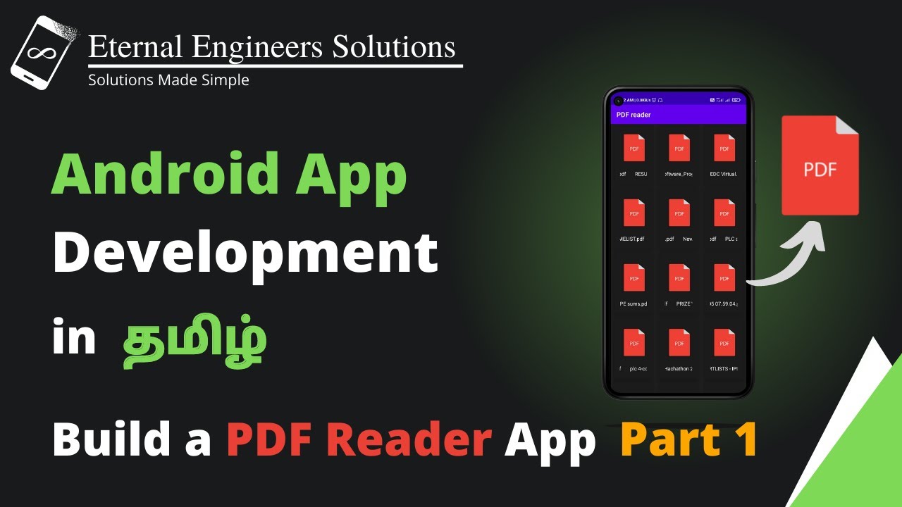 How To Create PDF Reader App In Android Studio In Tamil Part 1 PDF How To Create PDF Reader App In Android Studio In Tamil Part 1 PDF