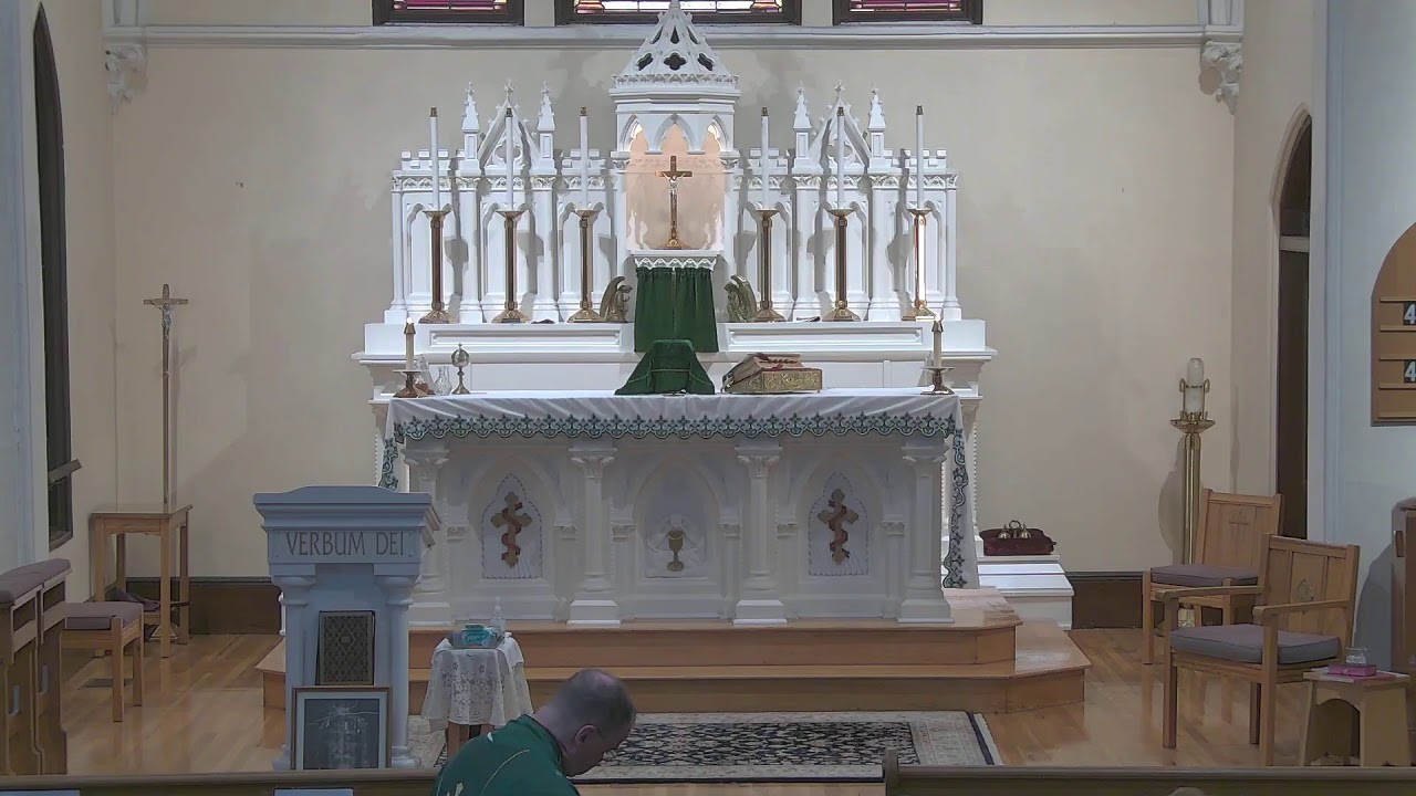 Saturday (August 29, 2020) Evening Catholic Mass for Sunday - YouTube