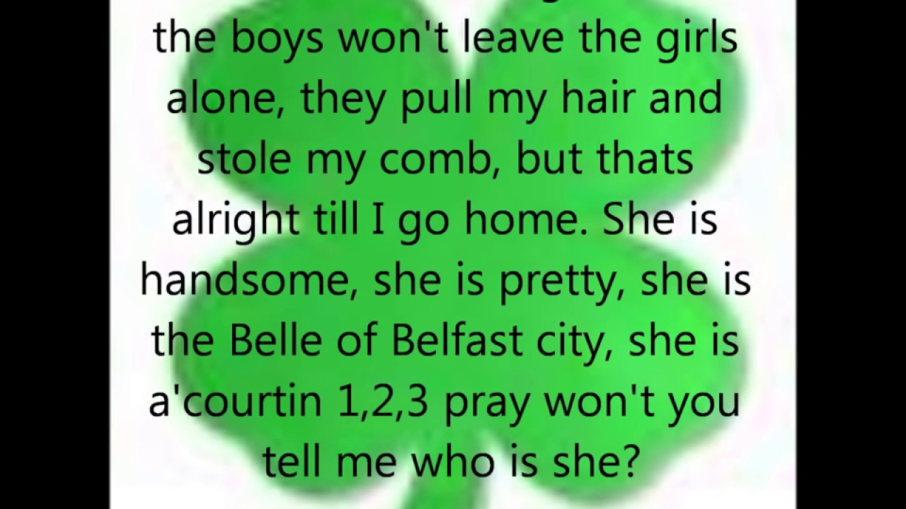 Sham Rock Tell Me Ma with lyrics - YouTube