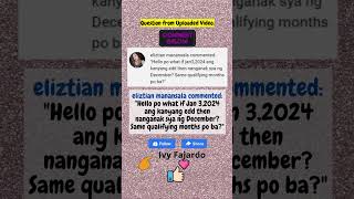 SSS | JANUARY 2024 ang EDD pero nanganak ng DECEMBER 2... | Doovi