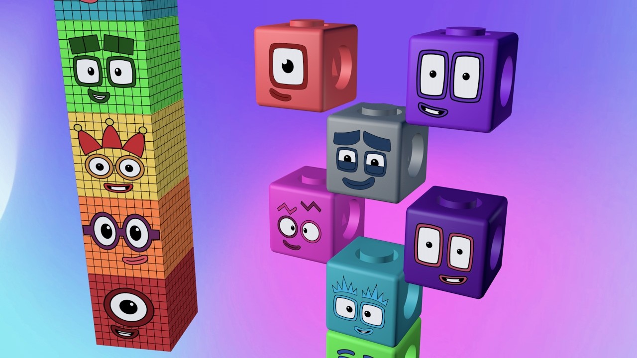 Let's Count 1 to 100 with Numberblocks Standing Tall! Super Fun Cubes ...