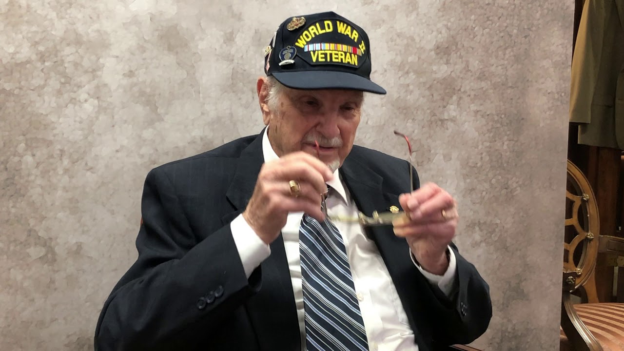 WWII veteran Edwin Humphries - YouTube