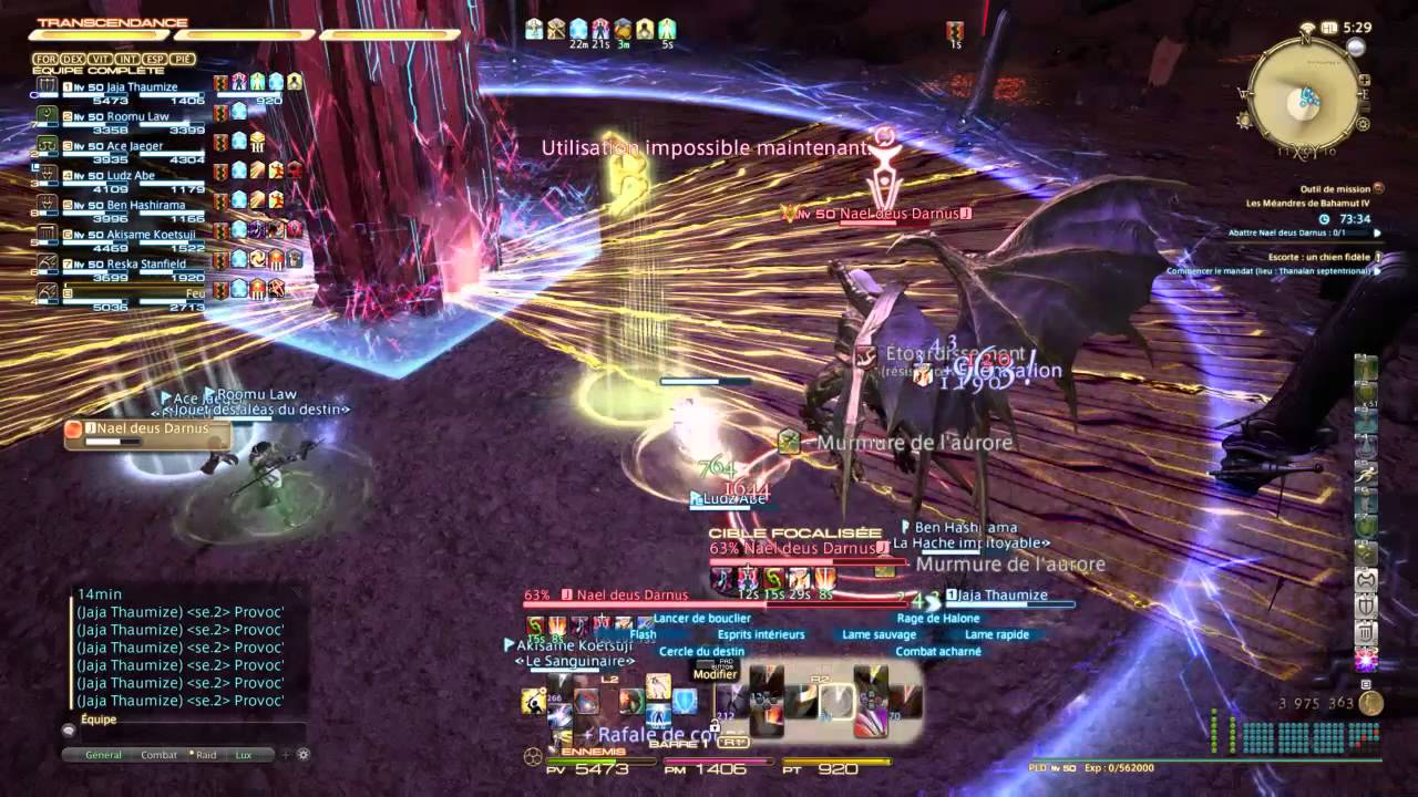 FFXIV ARR: T9 Nael Deus Darnus Solo tank [PLD POV] - YouTube
