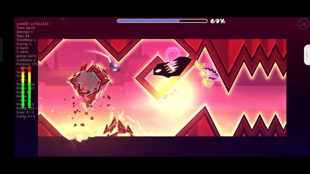 Geometry dash level "Dead device" INSANE level by imoxi. - YouTube