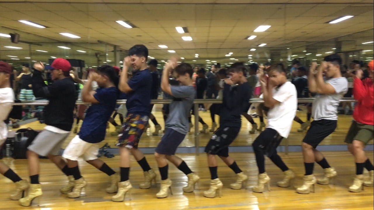 Junior New System - ' Single Ladies' rehearsal for 'I Can Do That ...