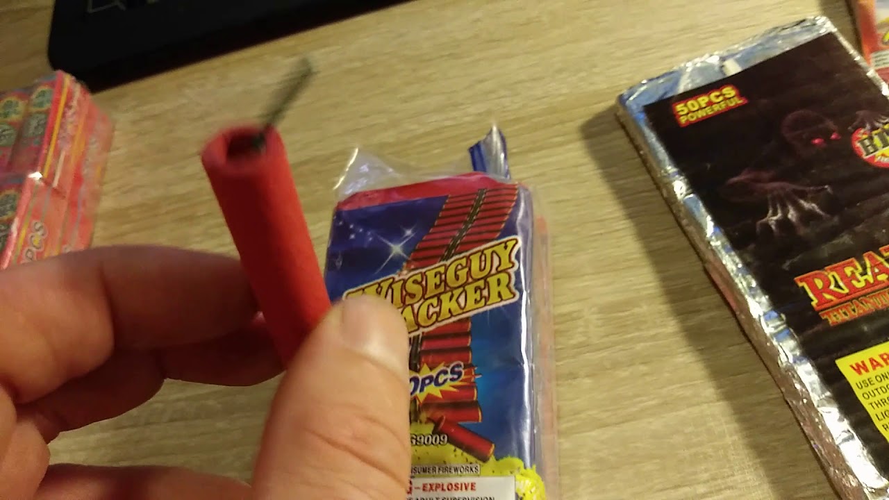 Firecracker collection oversized firecrackers - YouTube