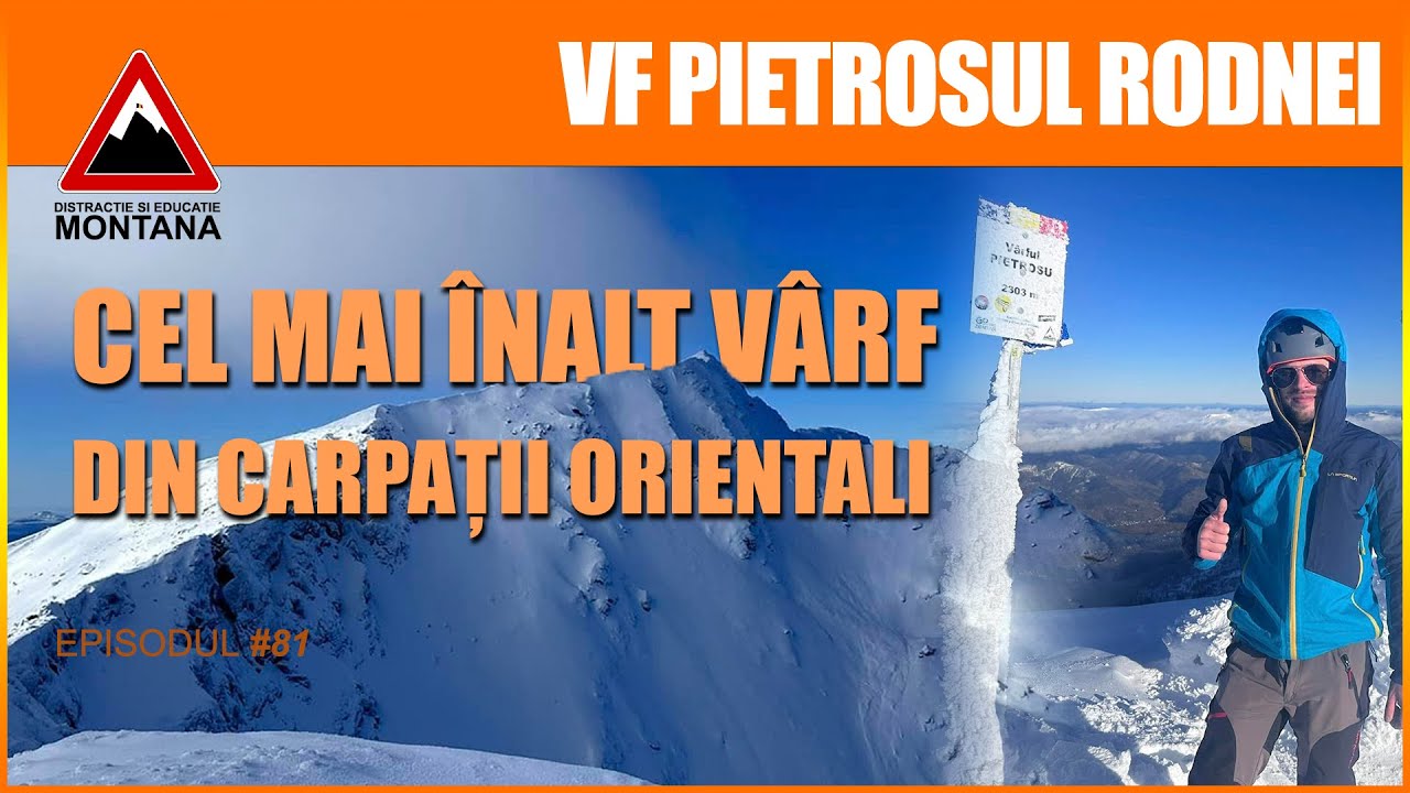 Varful Pietrosul Rodnei 2303m | CEL MAI INALT VARF DIN CARPATII ...