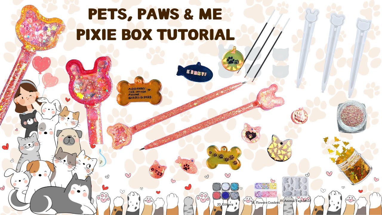 Pets & Paws Pixie Box Tutorial - YouTube