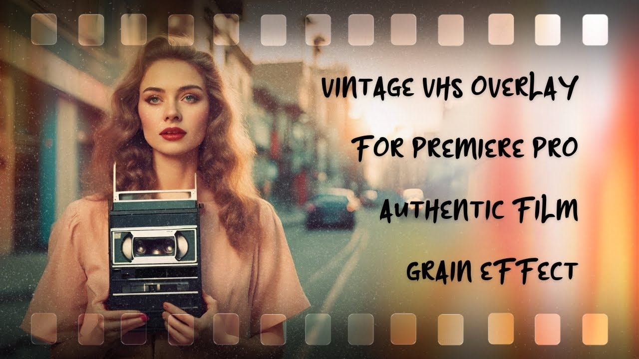 How to Create a Retro VHS Look in Premiere Pro - Vintage Film Overlay ...