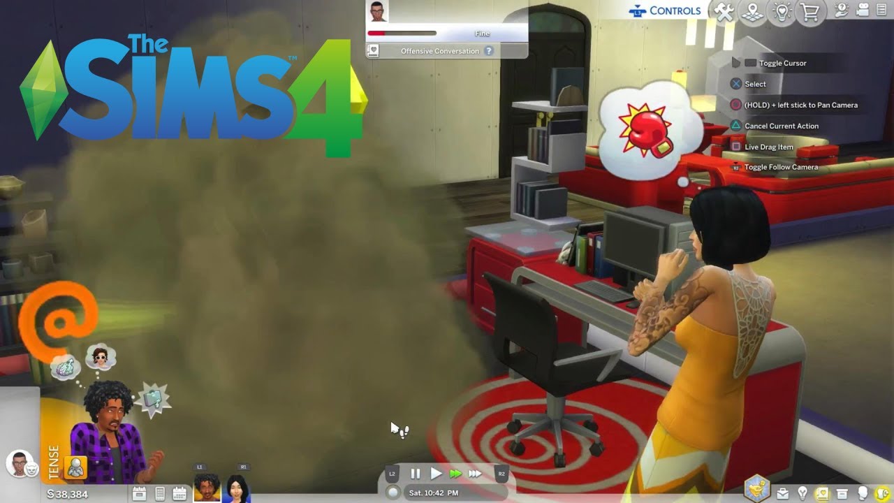 NATHANIEL HAS HIS FIRST FIGHT!! (Sims 4) ep.05 - YouTube