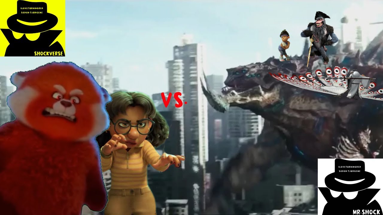 Mei Lee, Priya, Vs. Mega-Kaiju, Lord Shen, Captain Gutt, And Tyler ...