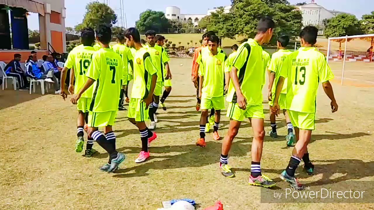 Inter university football tournament 2017 Aurangabad football team ...