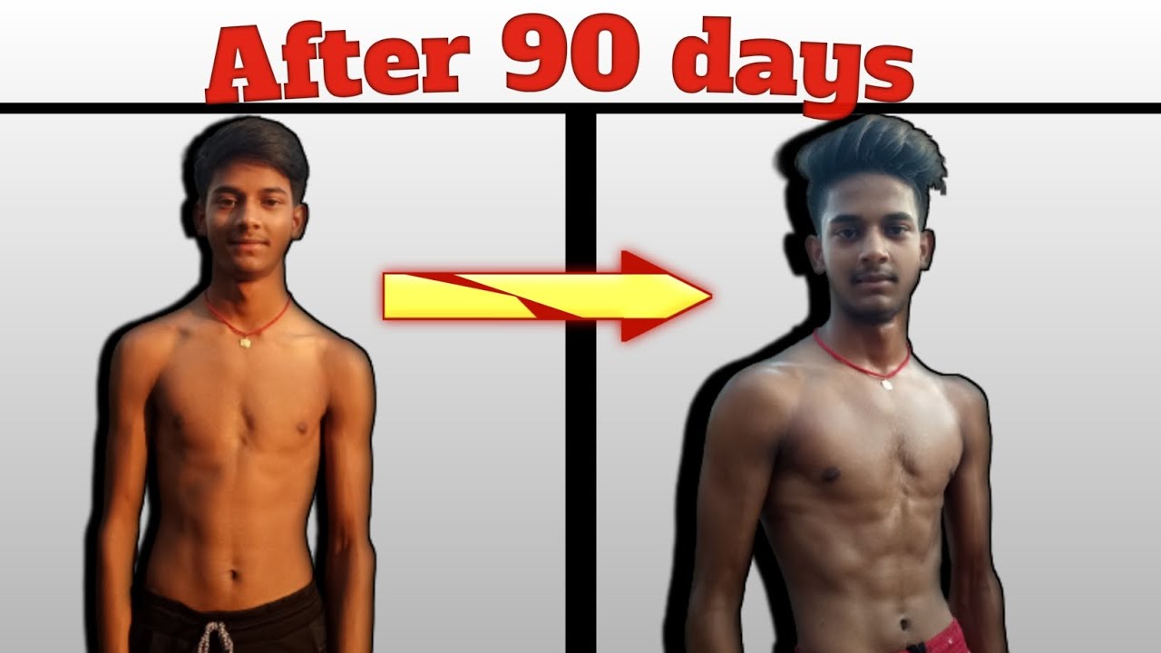 my 90 days transformation 😮 #transformation #gym #fitness # ...