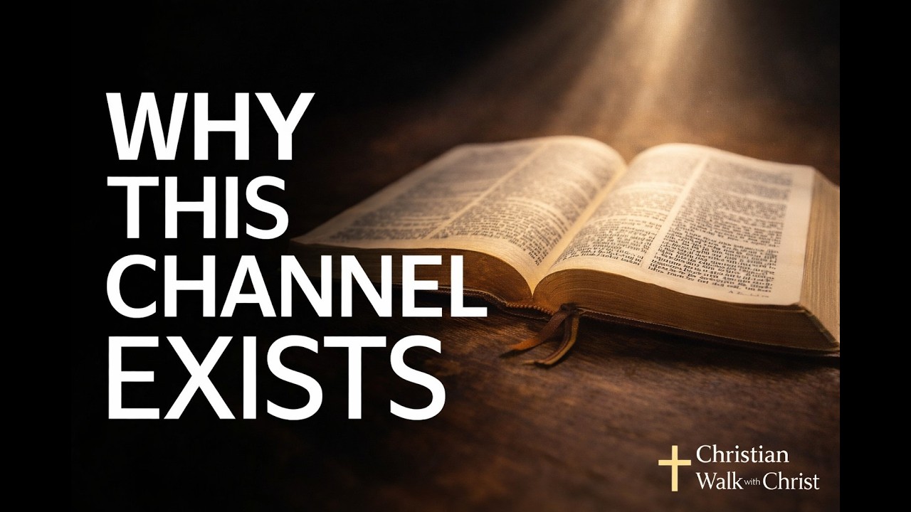 Why This Channel Exists — Scripture Over Opinion - YouTube