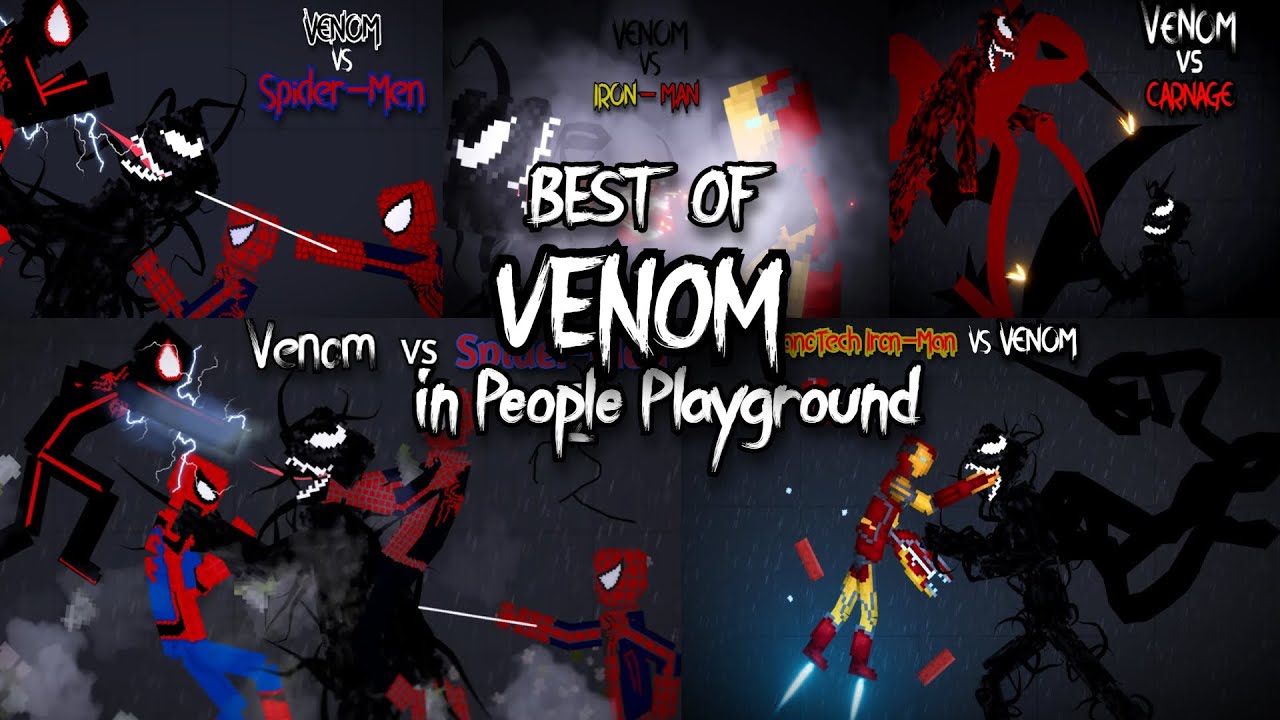 Best of Venom Collection in People Playground - YouTube