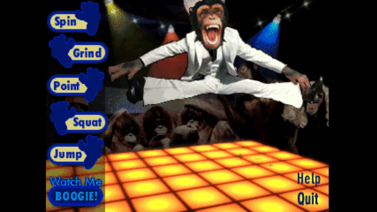 Nick Clickamajigs - Disco Chimp (2001 PC Game) - YouTube