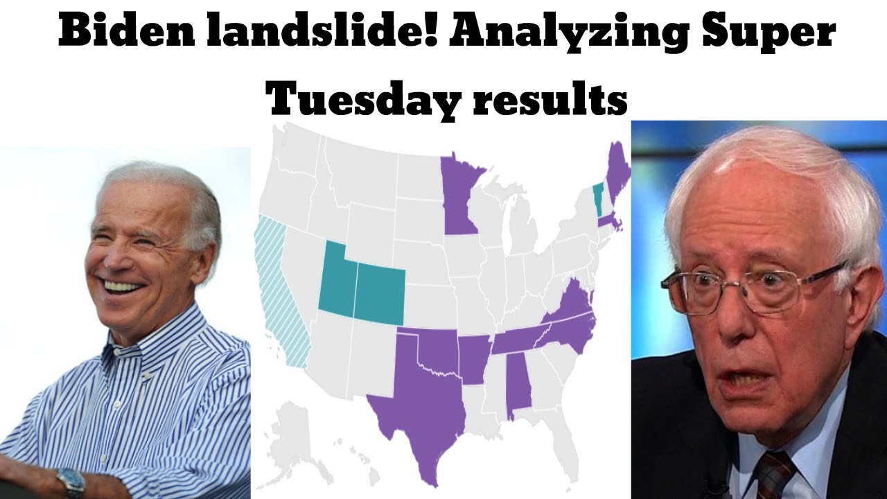 BIDEN LANDSLIDE! Analyzing Super Tuesday Results - YouTube