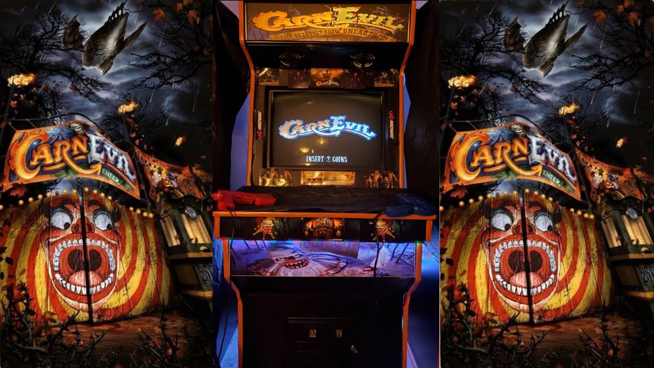 CarnEvil Arcade(1998) (Midway) Shootemup - YouTube