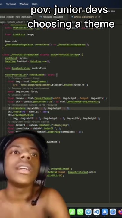 pov: junior devs choosing a theme #developer #seniordeveloper #development #ит #ithumor - YouTube