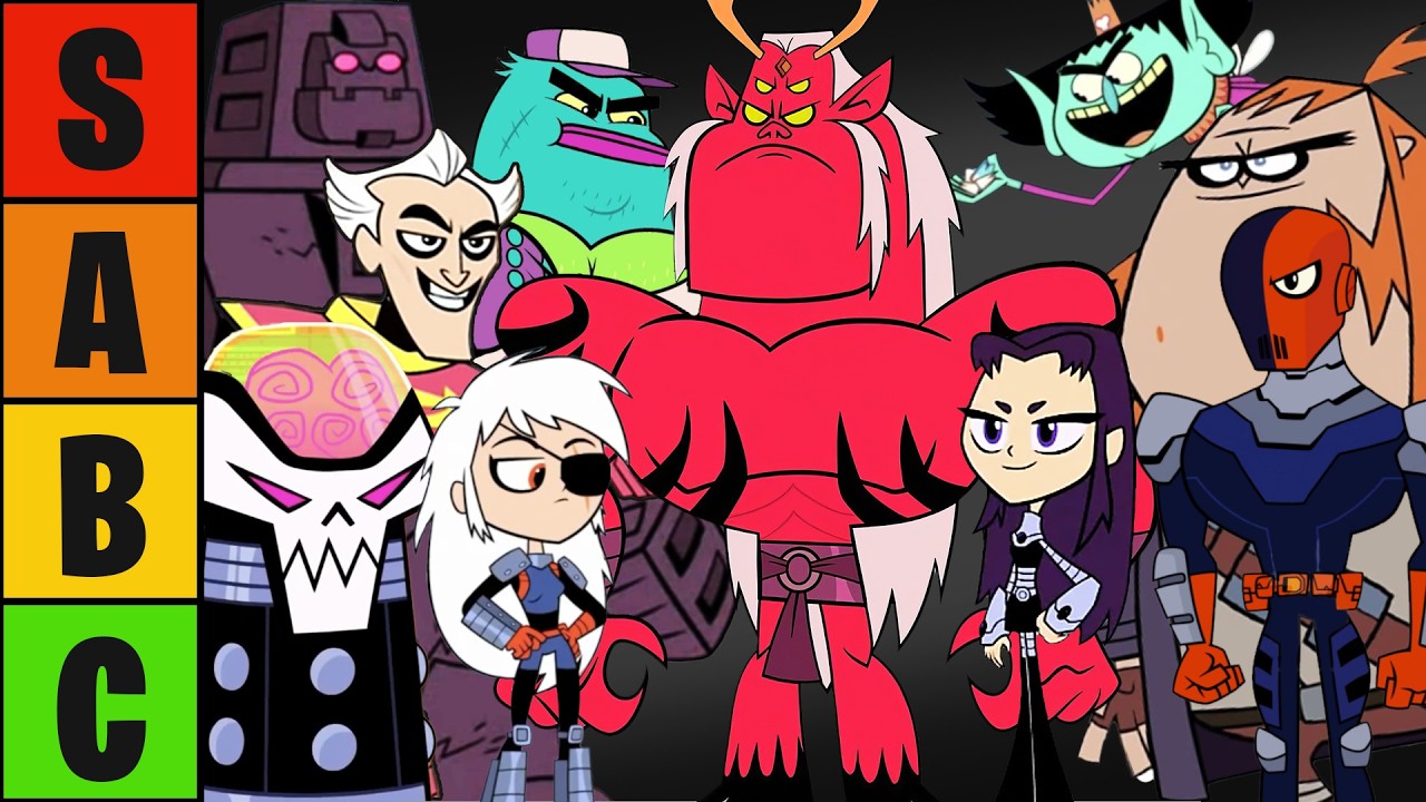Ranking Every Teen Titans Go! Villains (Worst to Best) - YouTube