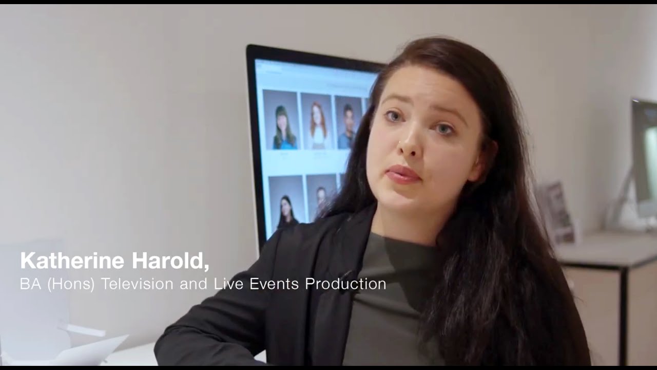 Katherine Harold | BA (Hons) Live Events and Television - YouTube