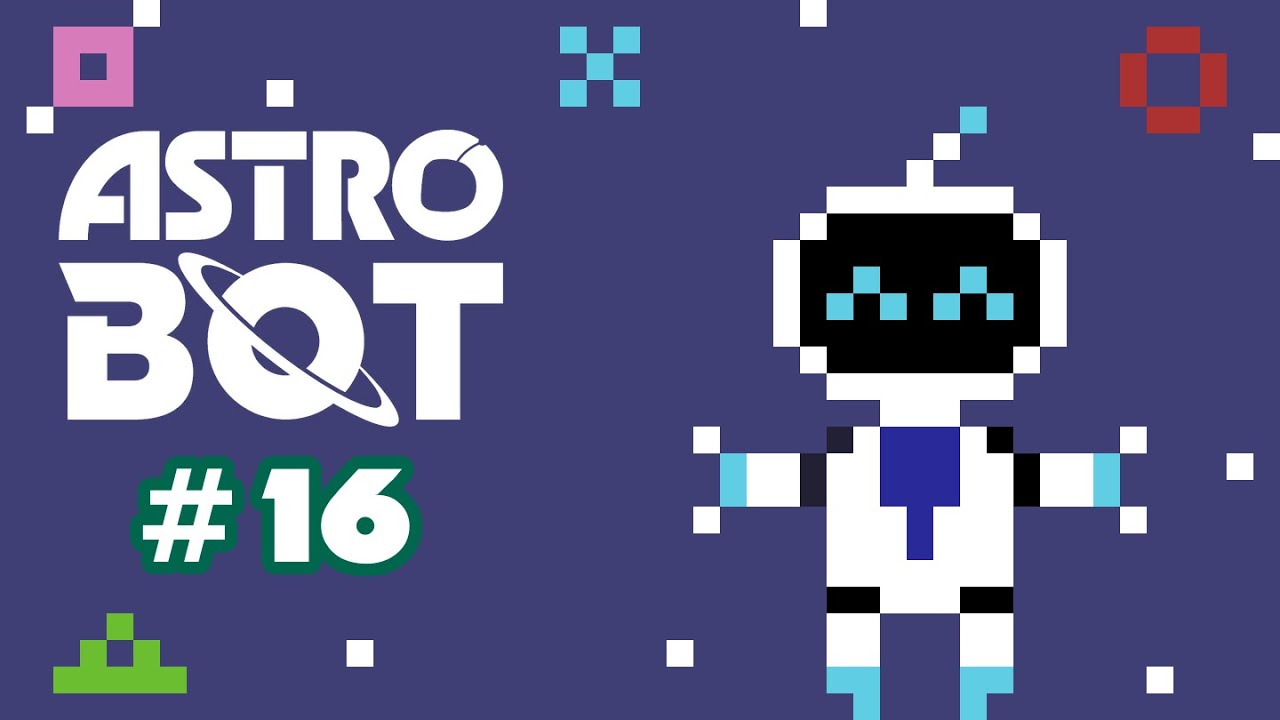 Astro Bot #16 - The "cross" levels and flying through space - YouTube