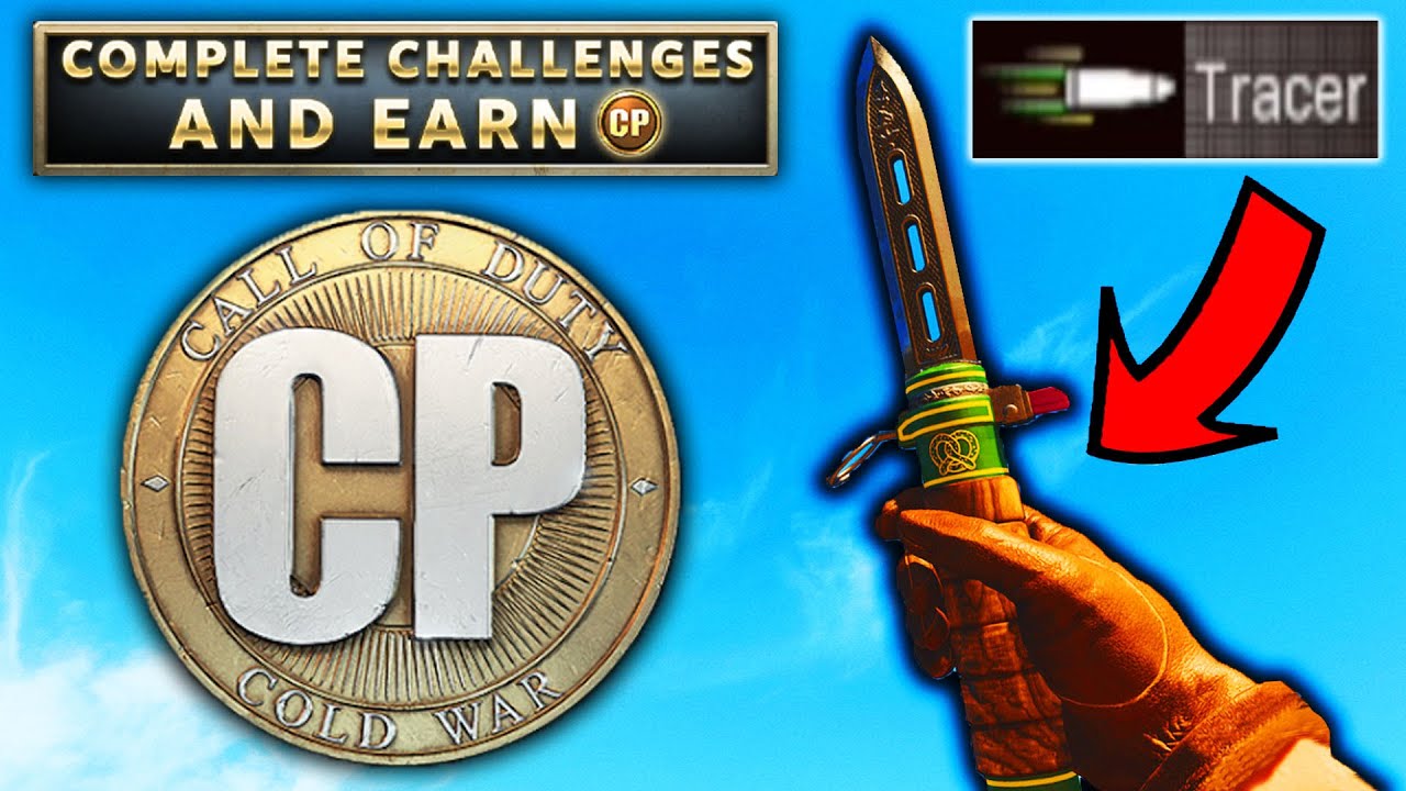 SECRET *NEW* COD POINT CHALLENGE BUNDLE and TRACER BALLISTIC KNIFE ...