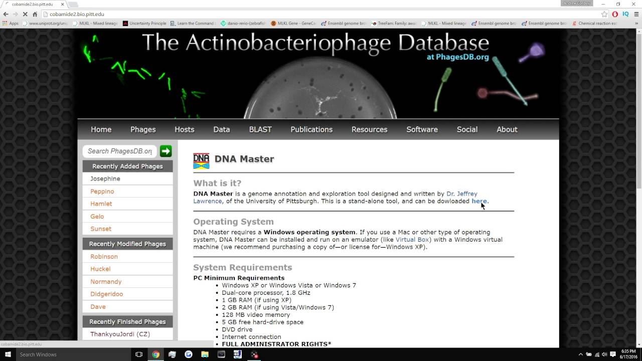 DNA Master Tutorial 1 - Downloading DNA Master on Your Windows Computer ...