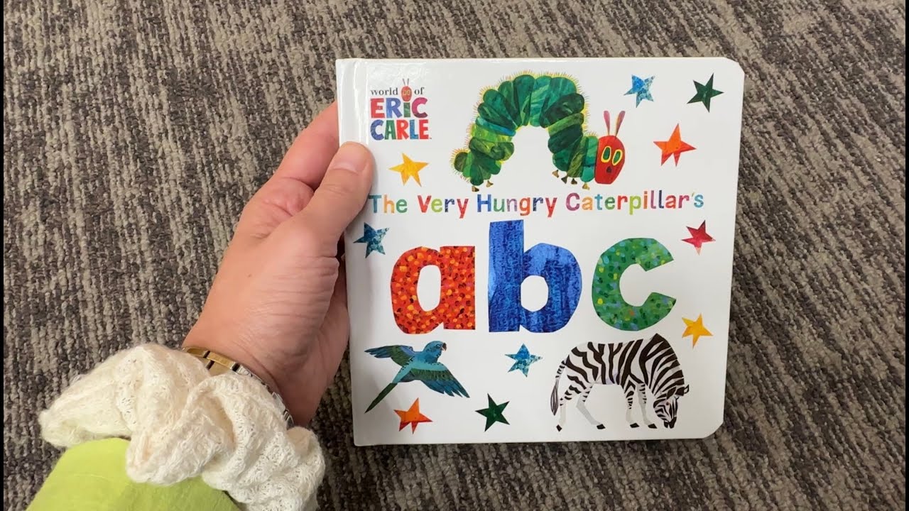 The Very Hungry Caterpillar's ABC's 🐛🔠 Eric Carle - YouTube