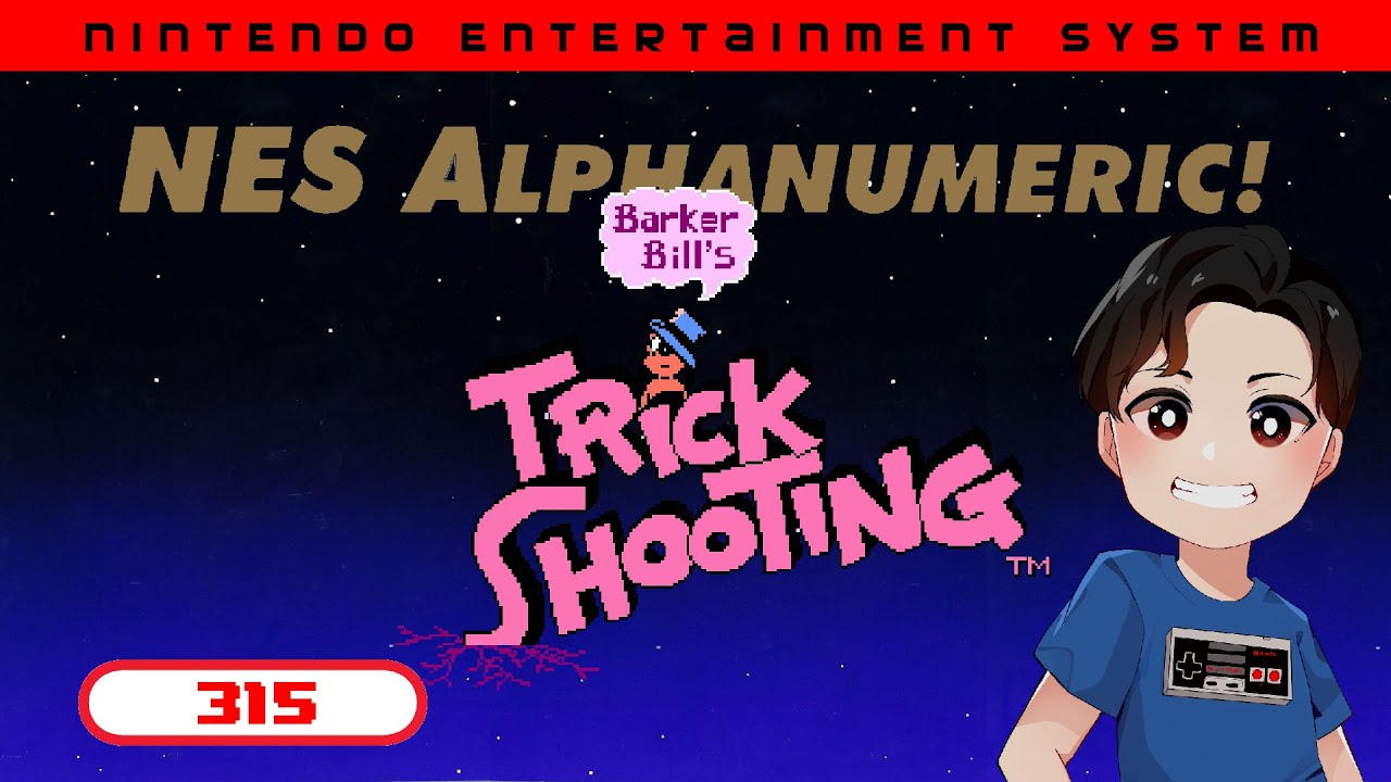 NES Alphanumeric! #315: BARKER BILL'S TRICK SHOOTING + Over OBJ ...