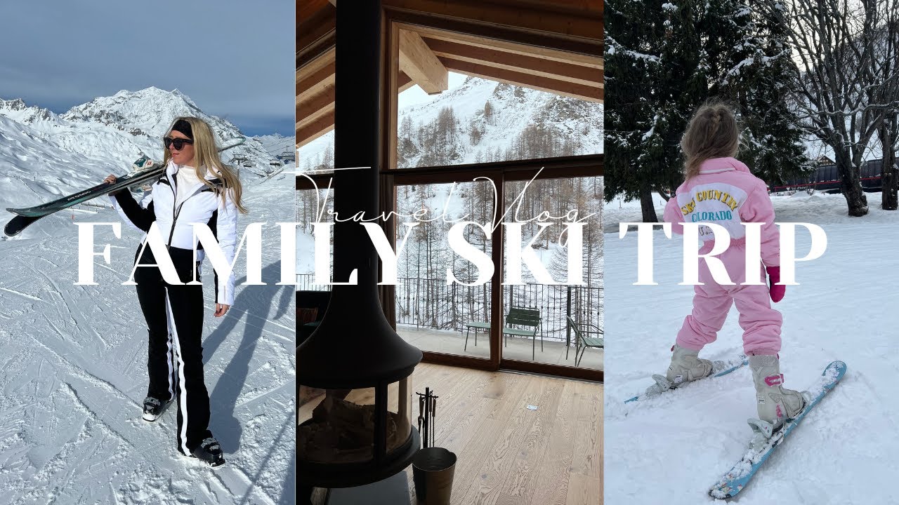 KIDS FIRST TIME SKIING | LUXURY FAMILY SKI TRIP IN VAL D'ISERE WITH VIP ...